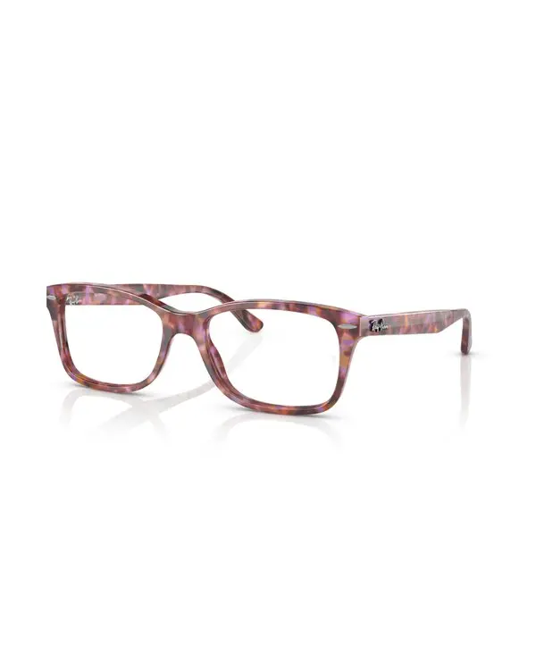 Ray-ban Square Frame Eyeglasses - Red