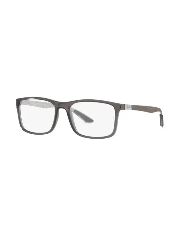 Ray-ban Rectangle Eyeglasses - Transparent Gray