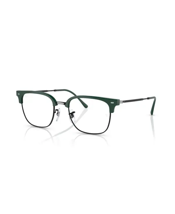 Ray-ban Clubmaster Optics Eyeglasses - Green On Black