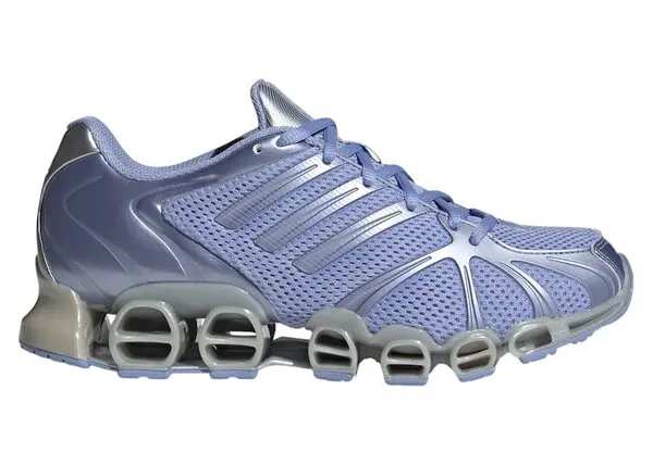 Adidas Mega Ghostride Metallic Sneakers - Blue Spark/blue Spark Met./silver Metallic