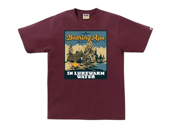 A BATHING APE Base Camp Tee Shirt