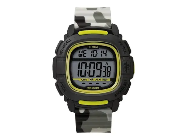 TIMEX Trend Command Digital Watch - Resin