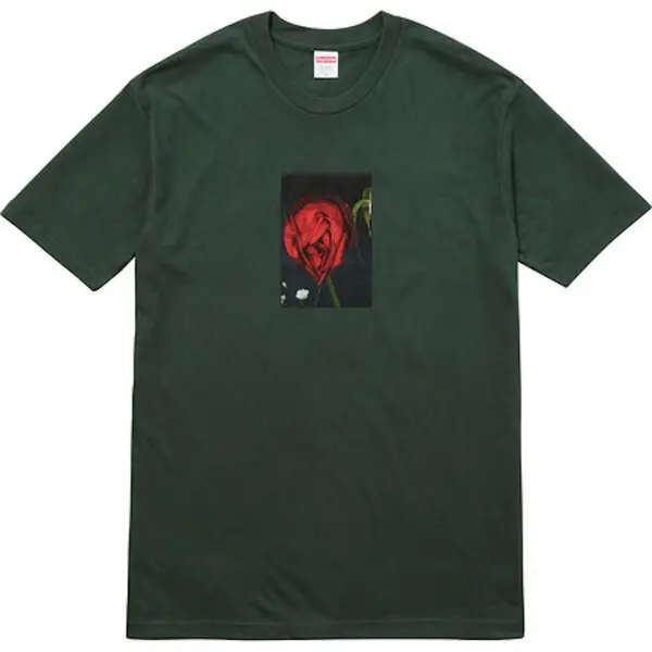 Supreme Akari Rose Tee Shirt - Dark Green