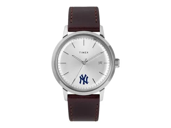Timex® Marlin Automatic New York Yankees Watch - Stainless Steel