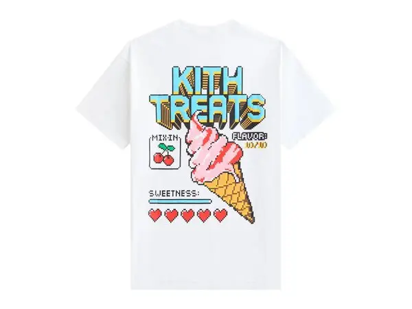 Kith Treats Cherry Arcade Tee Shirt - White
