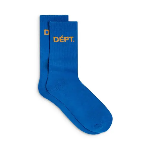 GALLERY DEPT. Logo Socks - Royal