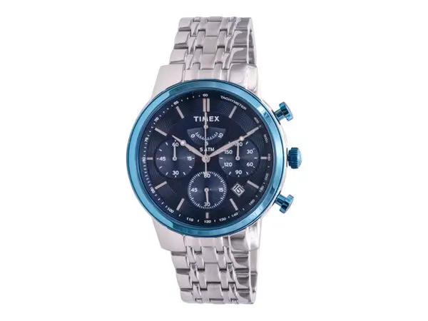 Timex® Chronograph Watch - Stainless Steel