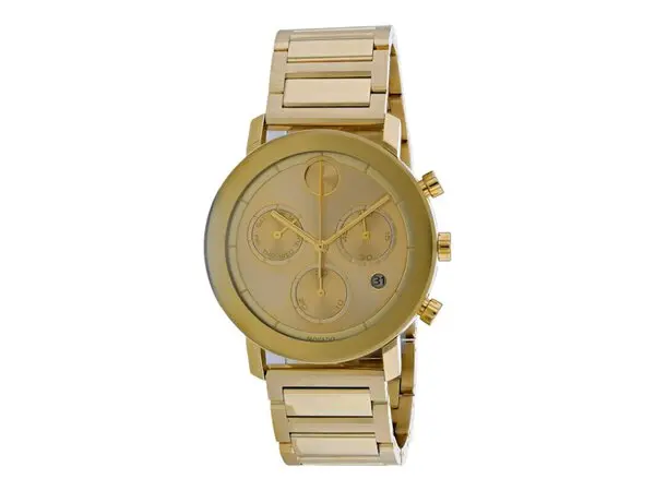 Movado Bold Evolution Gold Ion-plated Watch - Stainless Steel