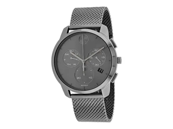 Movado Thin Chronograph Watch - Stainless Steel