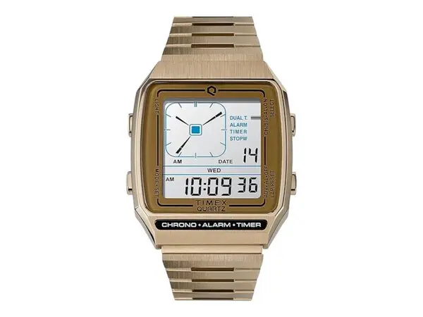 Timex® Digital Lca Watch - Stainless Steel