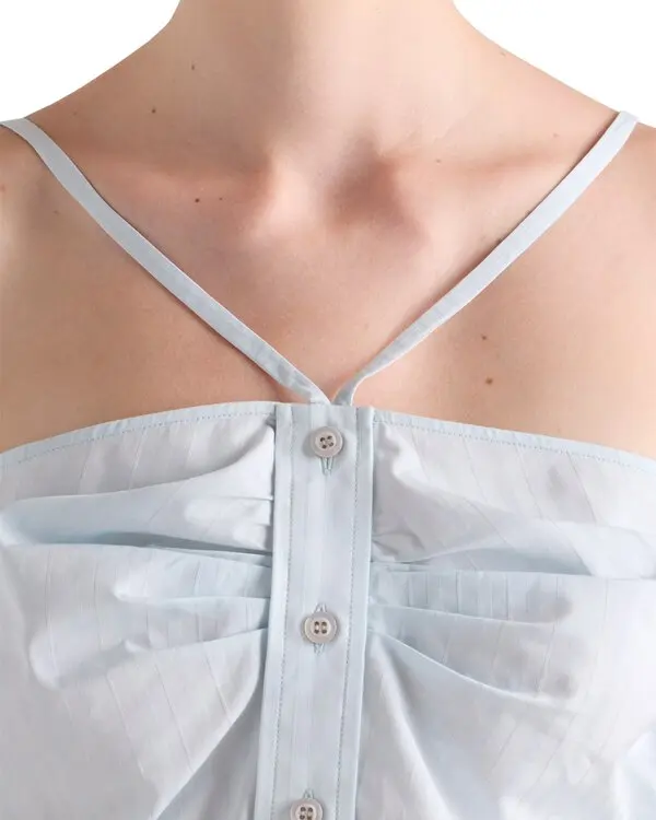 Prada Crop Top - Light Blue