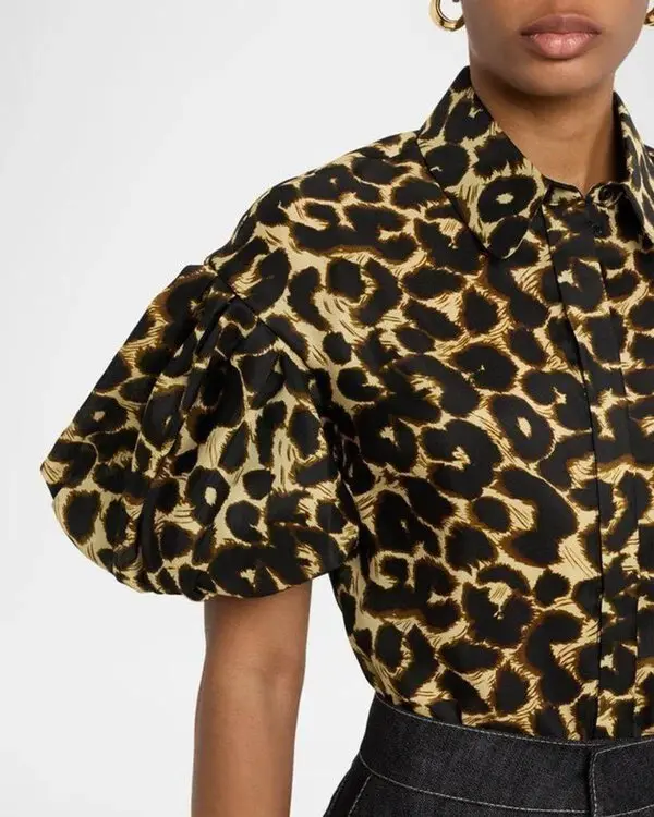 Dice Kayek Print Button-down Shirt