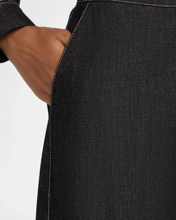 Dice Kayek High-rise Flare Denim Pants - Blue