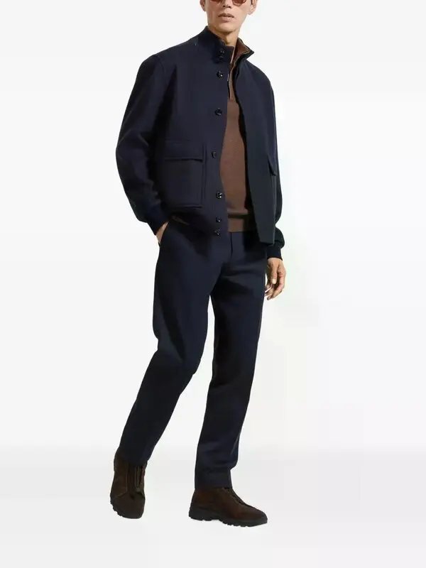 Zegna Tailored Trousers - Blue
