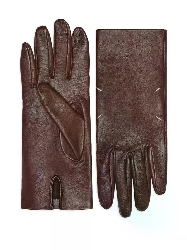 MAISON MARGIELA Leather Fingerless Gloves