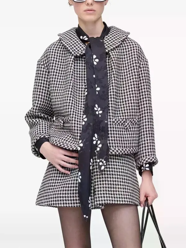 Marc Jacobs Gingham-tweed Jacket