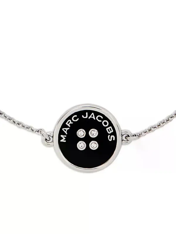 Marc Jacobs The Button Chain Bracelet - Black