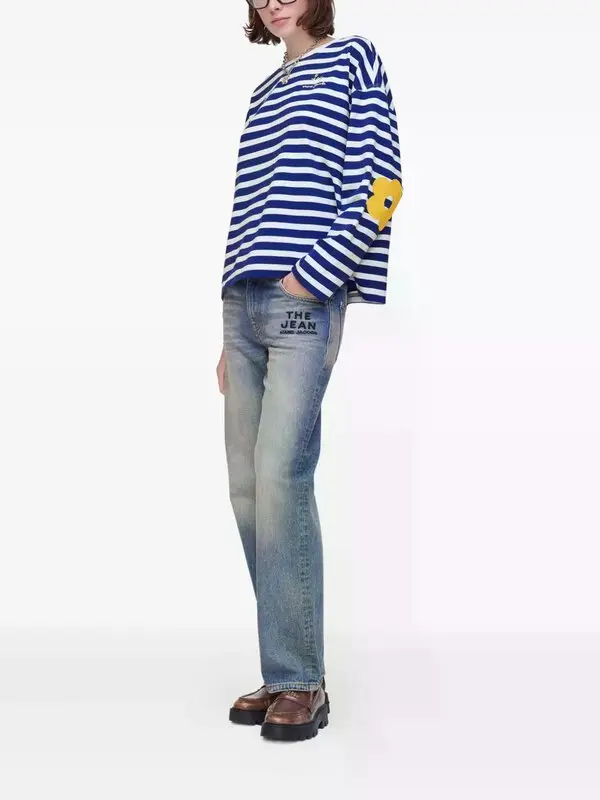 Marc Jacobs Striped Long Sleeve Top