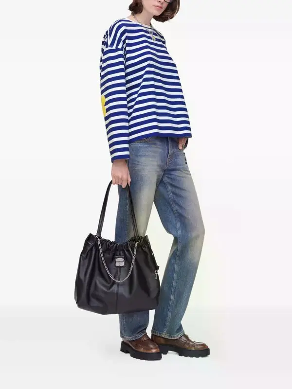 Marc Jacobs Striped Long Sleeve Top