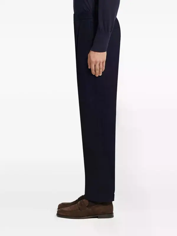 Zegna Pleated Tailored Trousers