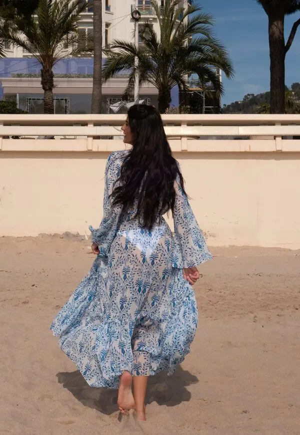 MandiBreeze Oceane Kaftan - Blue