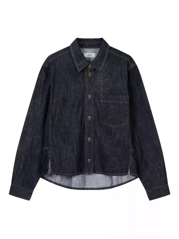 STUDIO TOMBOY Patch-pocket Denim Shirt