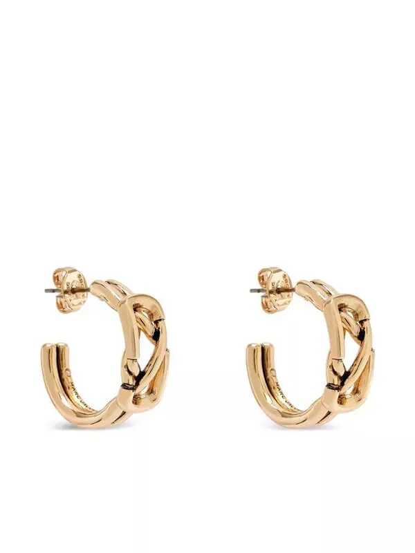 Marc Jacobs Dual Hoop Earrings