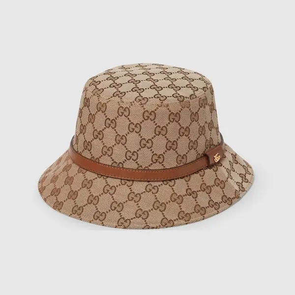 Gucci Gg Canvas Bucket Hat - Beige