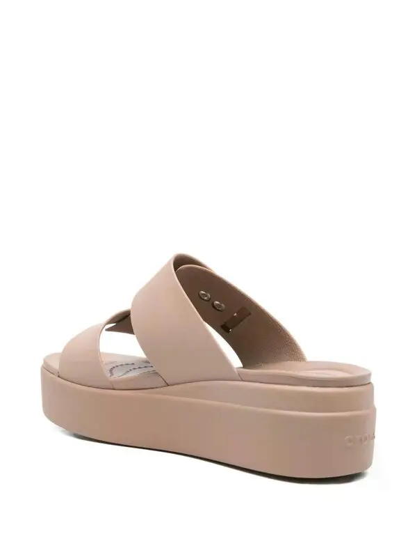 CROCS 40mm Brooklyn Double-buckle Sandals