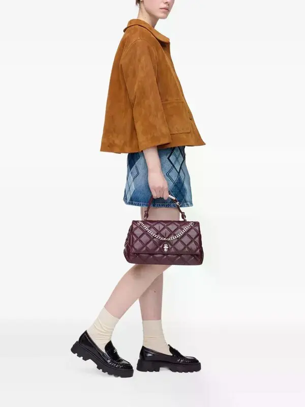 Marc Jacobs Suede Jacket With Peter Pan Collar