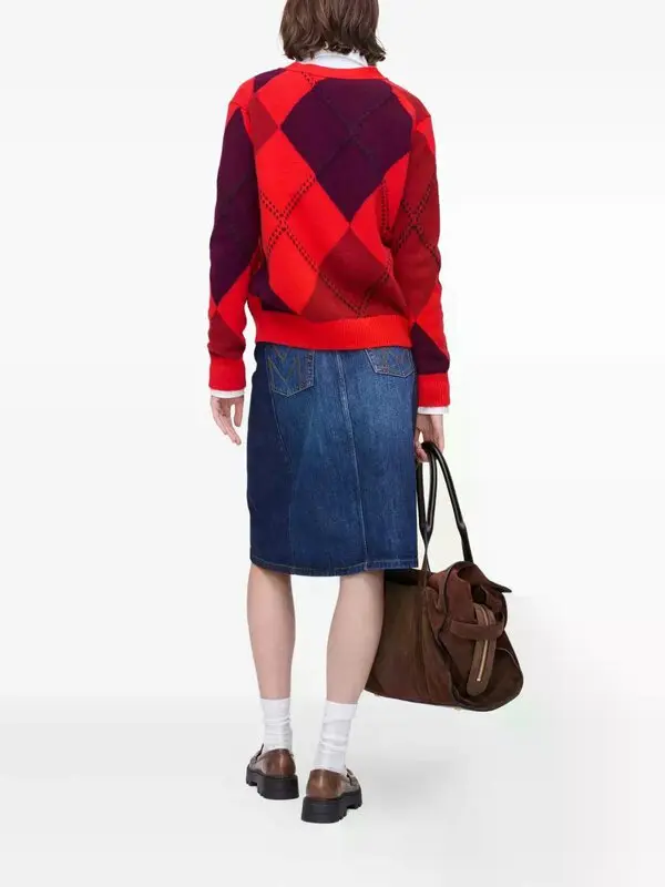 Marc Jacobs Argyle Daisy Cardigan