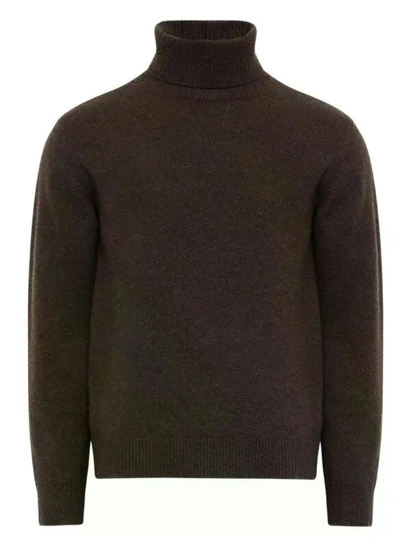 MAISON MARGIELA Roll Neck Sweater - Brown