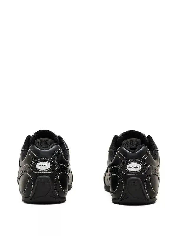 Marc Jacobs Stitched 72 Spring Lace-up Sneakers - Black