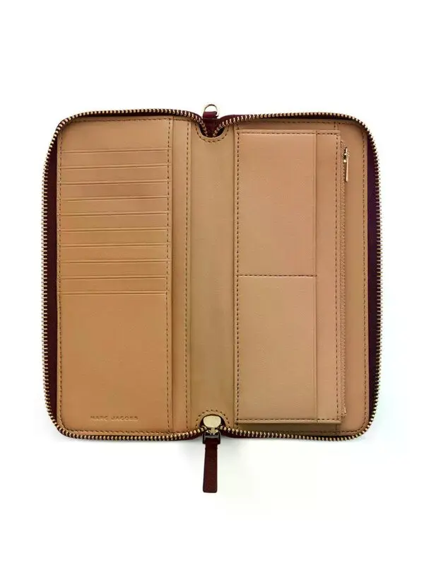 Marc Jacobs The Continental Leather Wallet - Red
