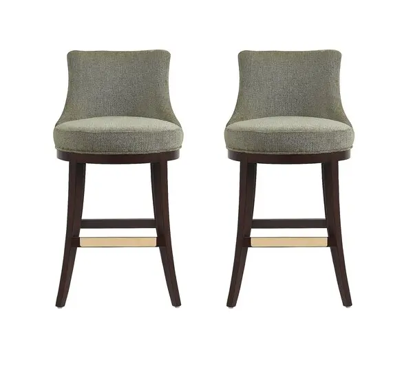 MANHATTAN COMFORT Lucia Barstool Set Of 2 - One-color