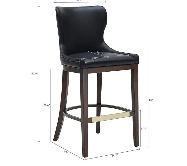 MANHATTAN COMFORT Blair Barstool