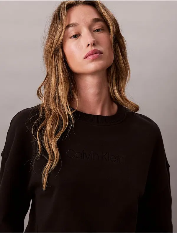 Calvin Klein Terry Lounge Relaxed Sweatshirt