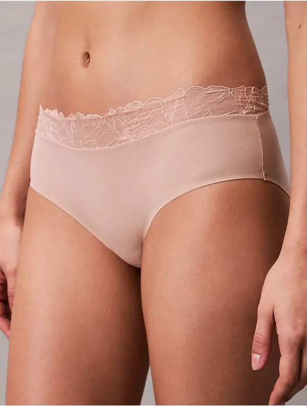 Calvin Klein Perfectly Fit Lace Hipster - Cedar