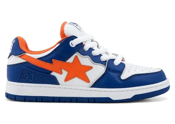 A BATHING APE Sk8 Sta Bold #1 Sneakers - Blue