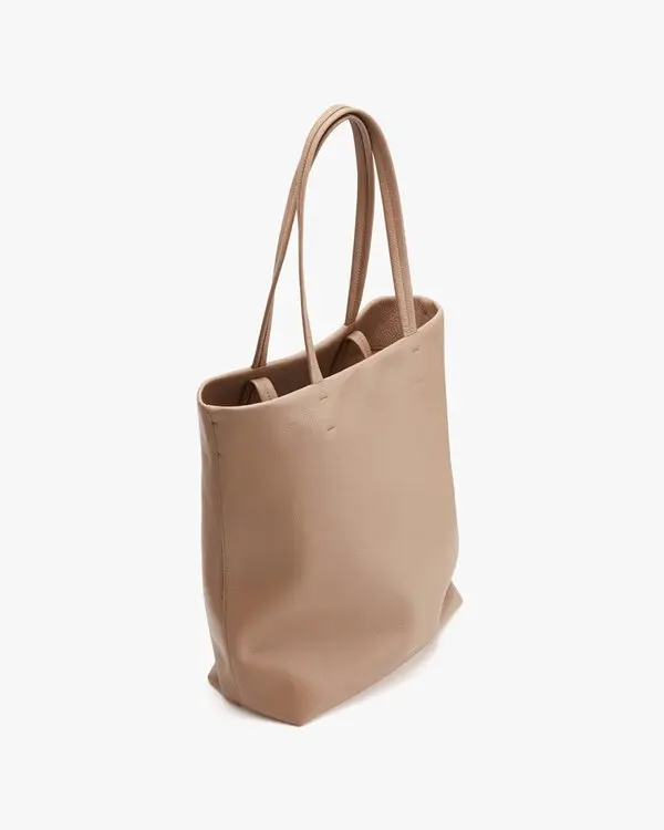 Cuyana Tall Easy Tote - Cappuccino
