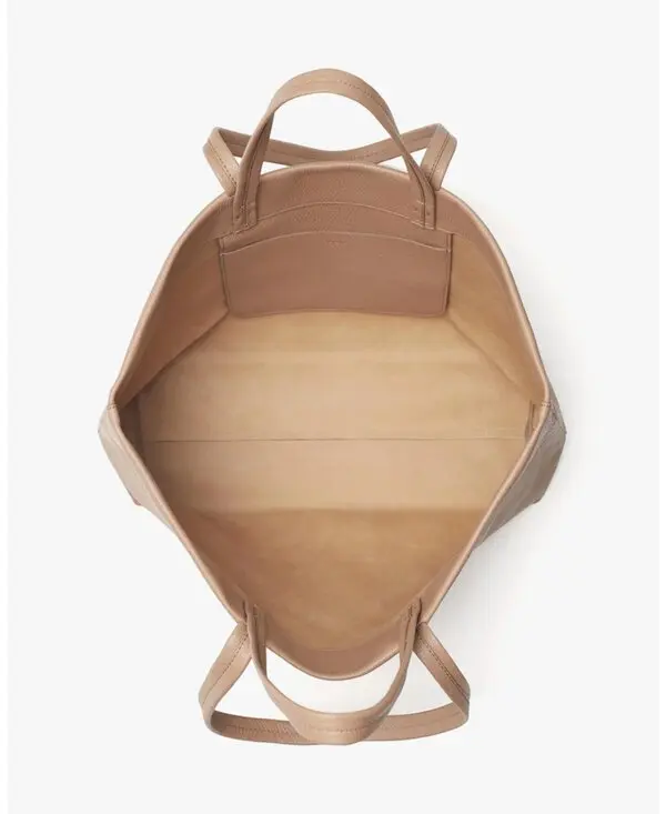 Cuyana Tall Easy Tote - Cappuccino