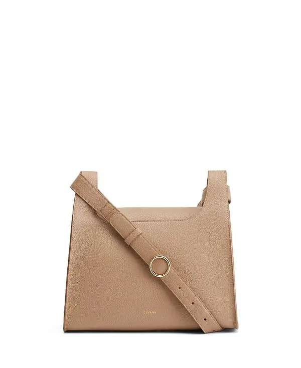 Cuyana Double Loop Shoulder Bag - Cappuccino
