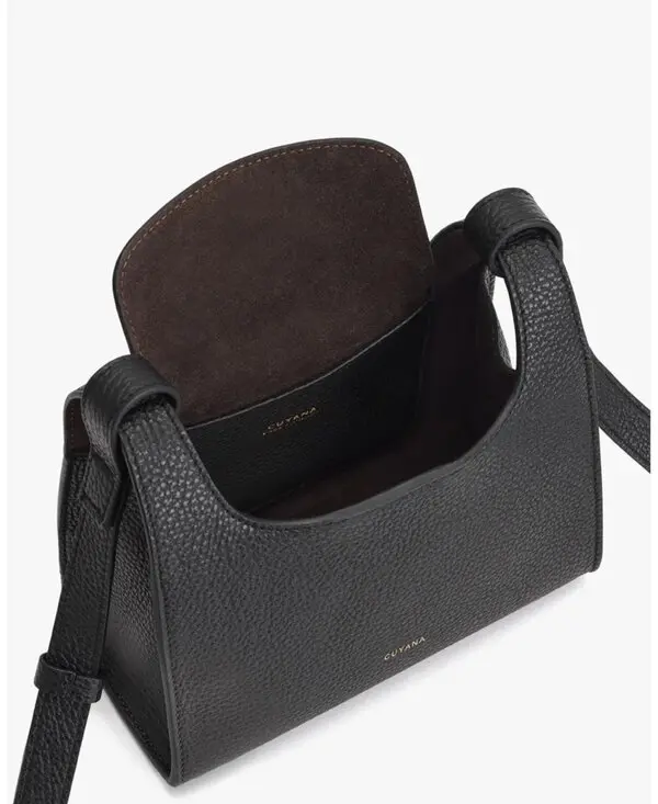 Cuyana Mini Double Loop Bag - Black