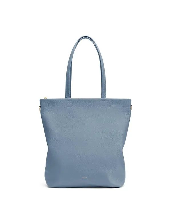Cuyana Tall Easy Zipper Tote - Azure