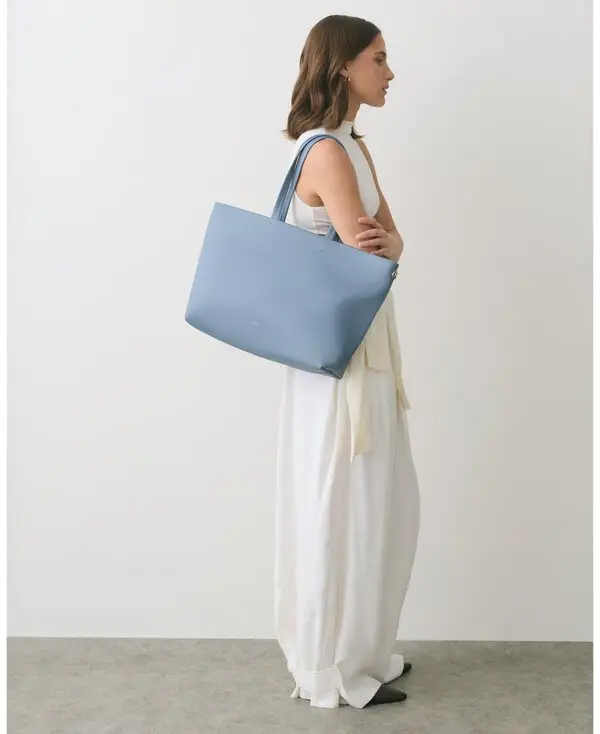 Cuyana Classic Easy Zipper Tote - Azure
