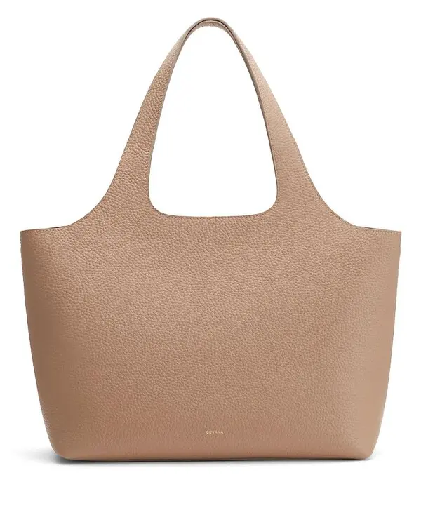 Cuyana Laptop Tote - Cappuccino