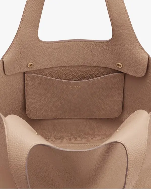 Cuyana Laptop Tote - Cappuccino