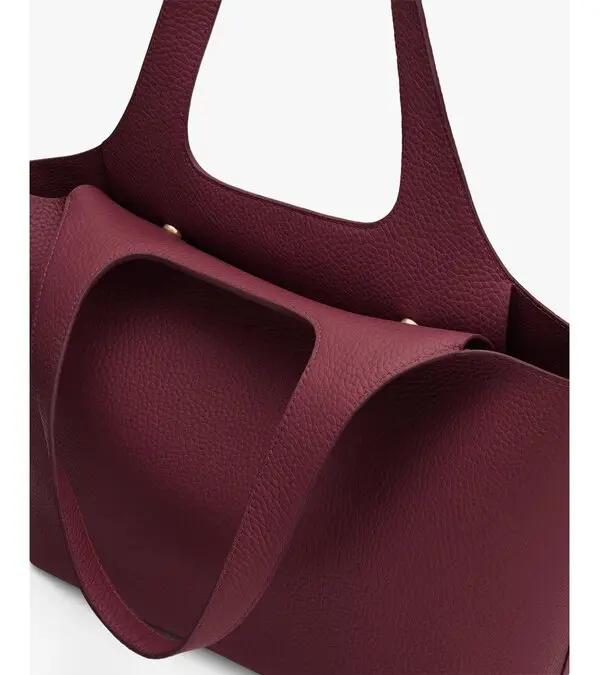 Cuyana Laptop Tote - Cherry
