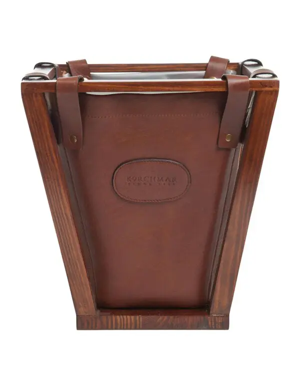 KORCHMAR Winslow Wastebasket - Chocolate