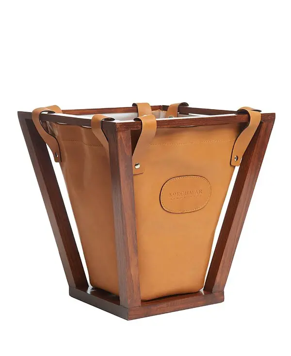 KORCHMAR Winslow Wastebasket - Tan